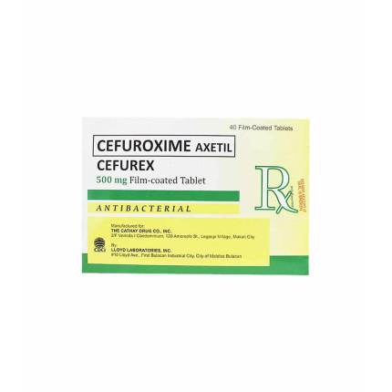 CEFUREX Cefuroxime Axetil 500mg Film-Coated Tablet 1's price in the ...
